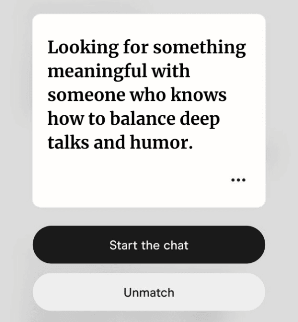 90 Hinge Match Note ideas to attract the right matches - RizzBio
